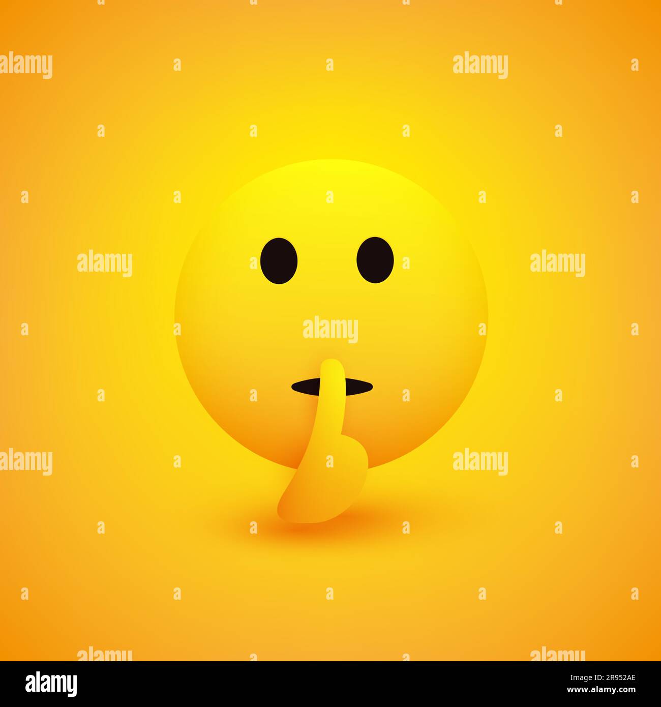 Shushing sign Stock Vector Images - Alamy