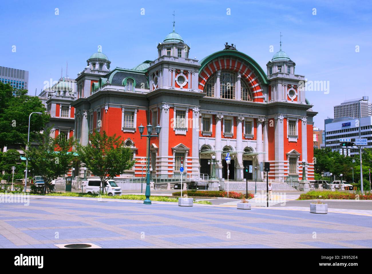 Osaka Central Public Hall Stock Photo - Alamy