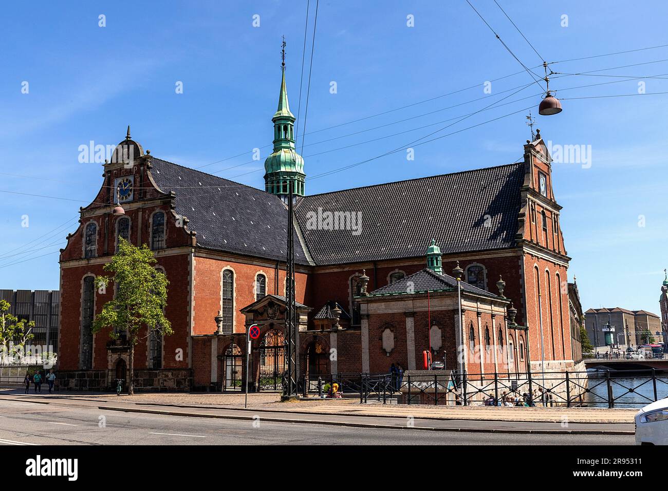COPENHAGEN: Holmen’s Church at Frederiks Holm Channel and next to the ...