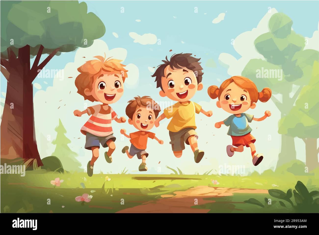 Playing picking Stock Vector Images - Alamy