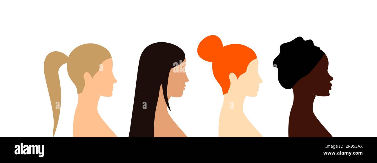 Four women different nationalities hi-res stock photography and images ...