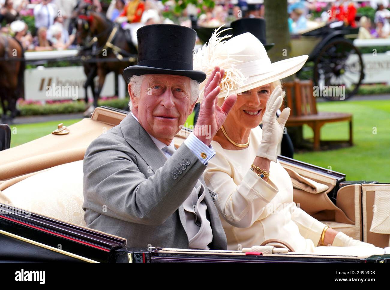 Royal ascot 2023 king charles hi-res stock photography and images - Alamy