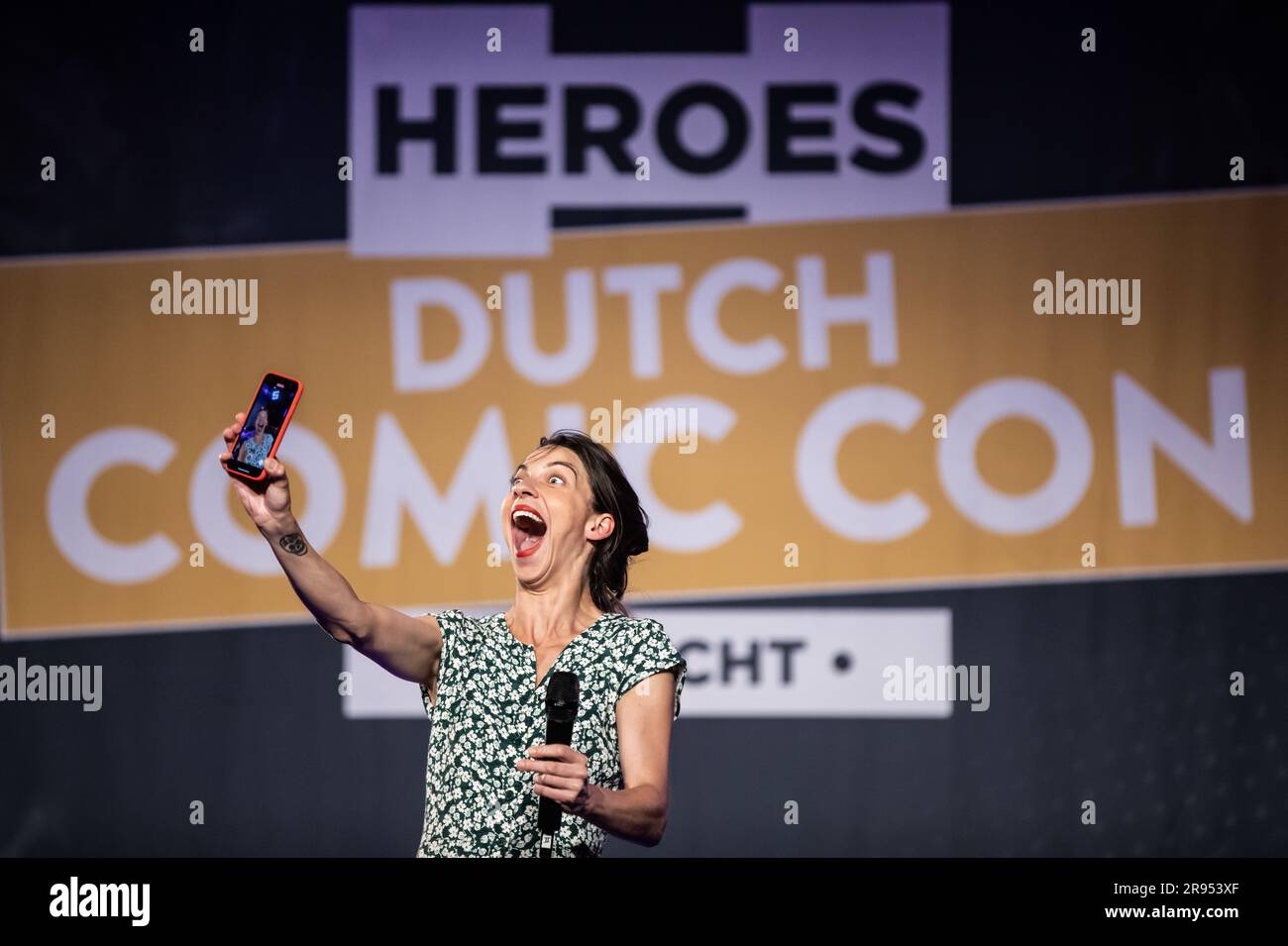 UTRECHT - Actress Natalia Tena during the Dutch Comic Con in the ...