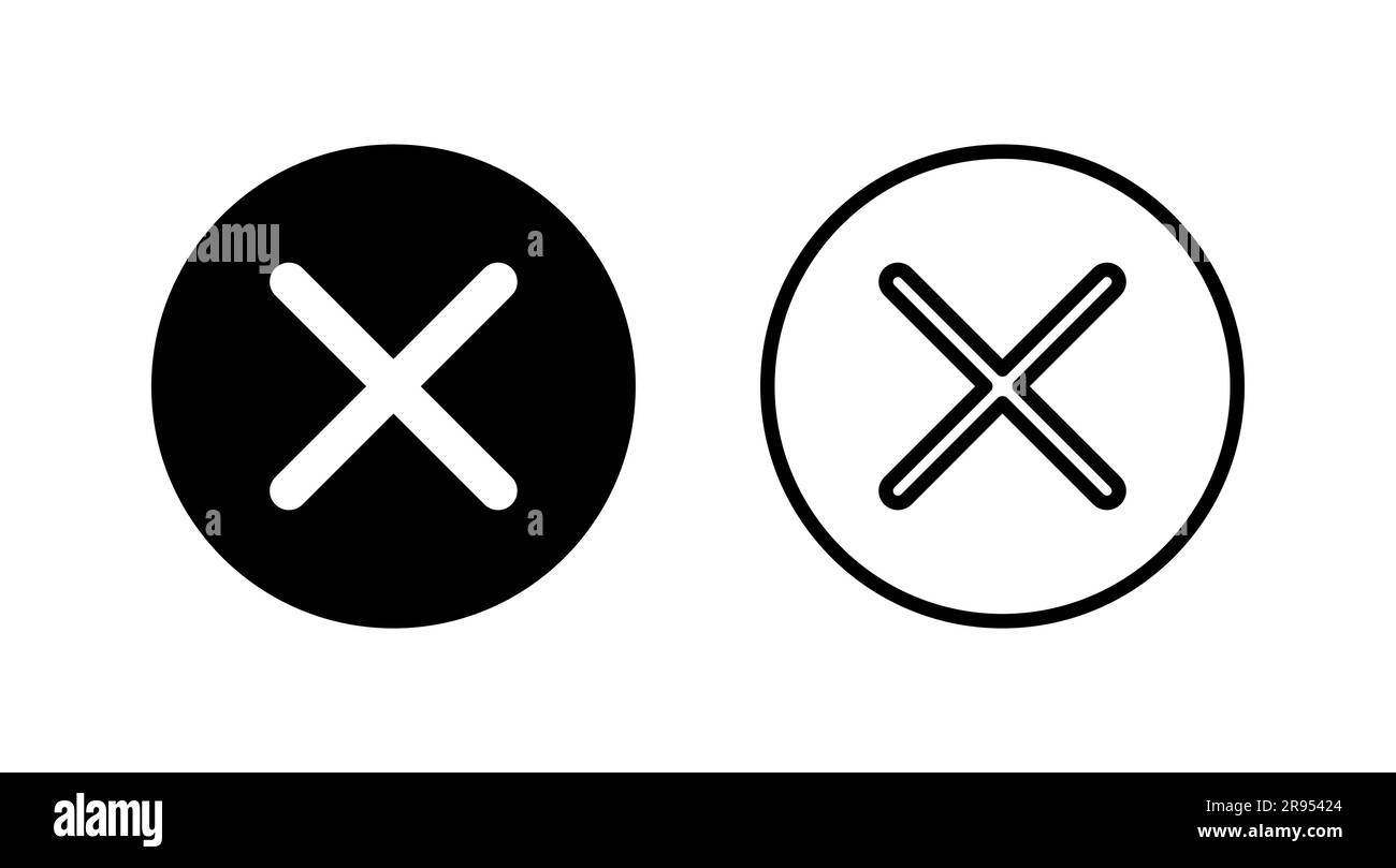 Delete Icon Black And White