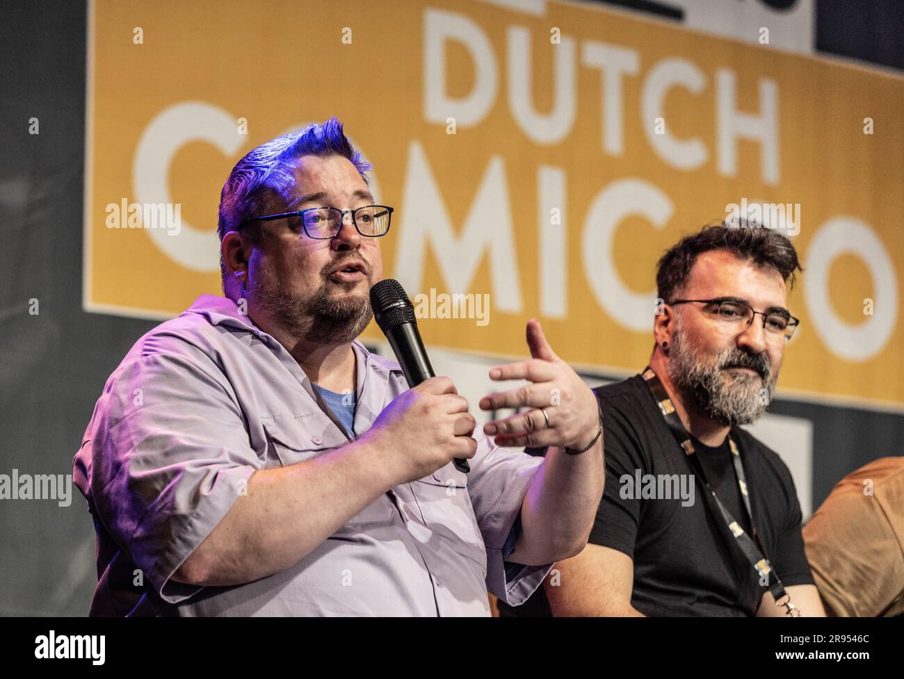 UTRECHT - Marvel's Stormbreakers during a live session of the Dutch ...