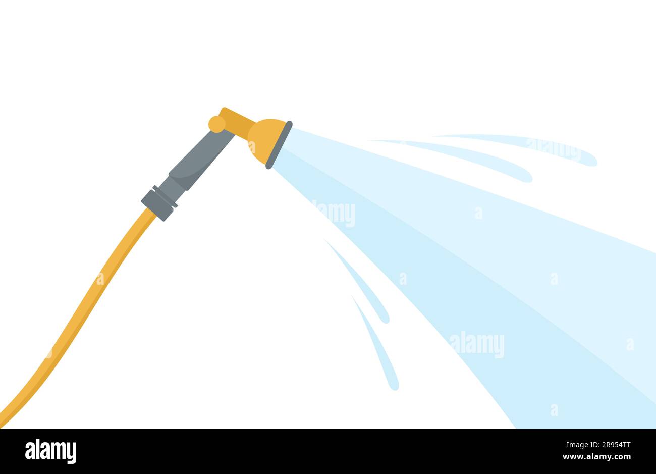 Hose Spraying Water Clipart Pictures