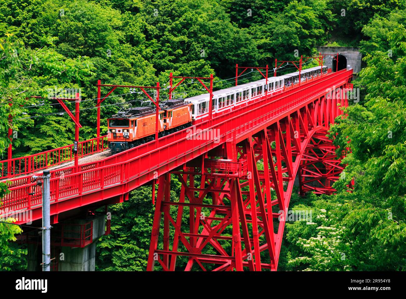 Kurobe Gorge Railway Stock Photo - Alamy