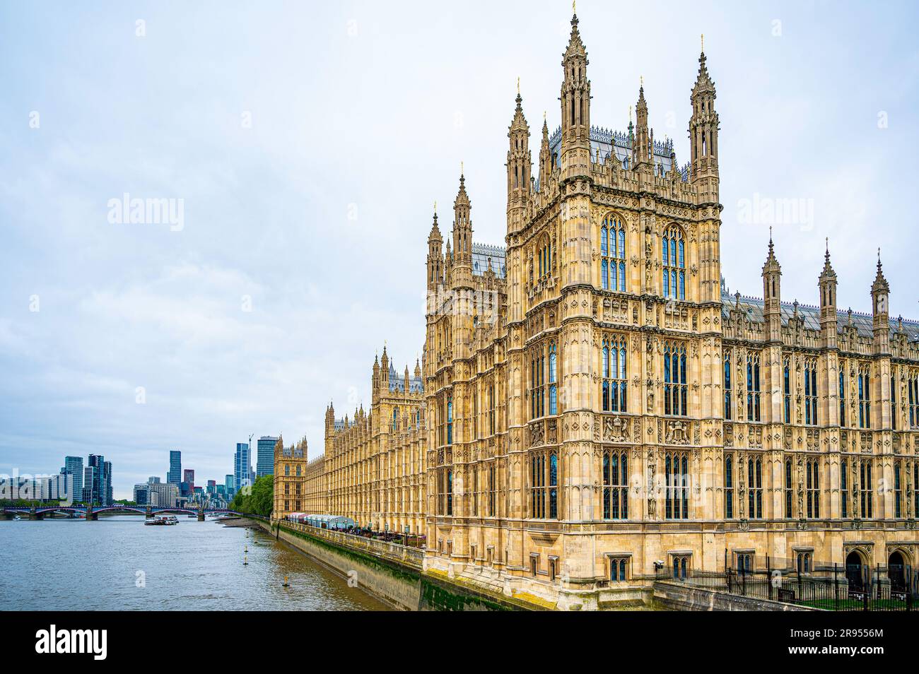 The historic Westminster Palace in London Stock Photo - Alamy