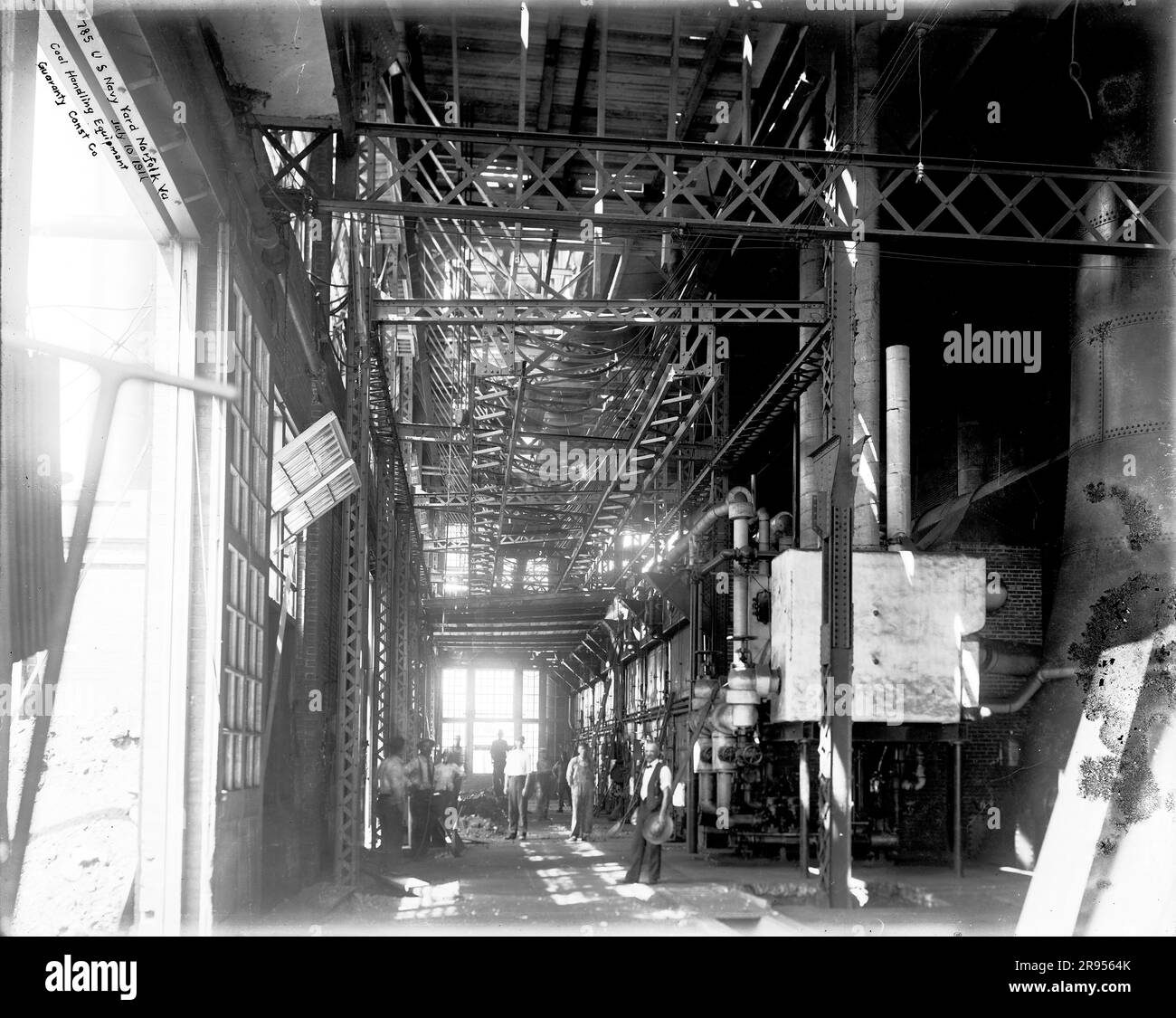Historic photographs of the Norfolk Naval shipyard located in the Fifth ...