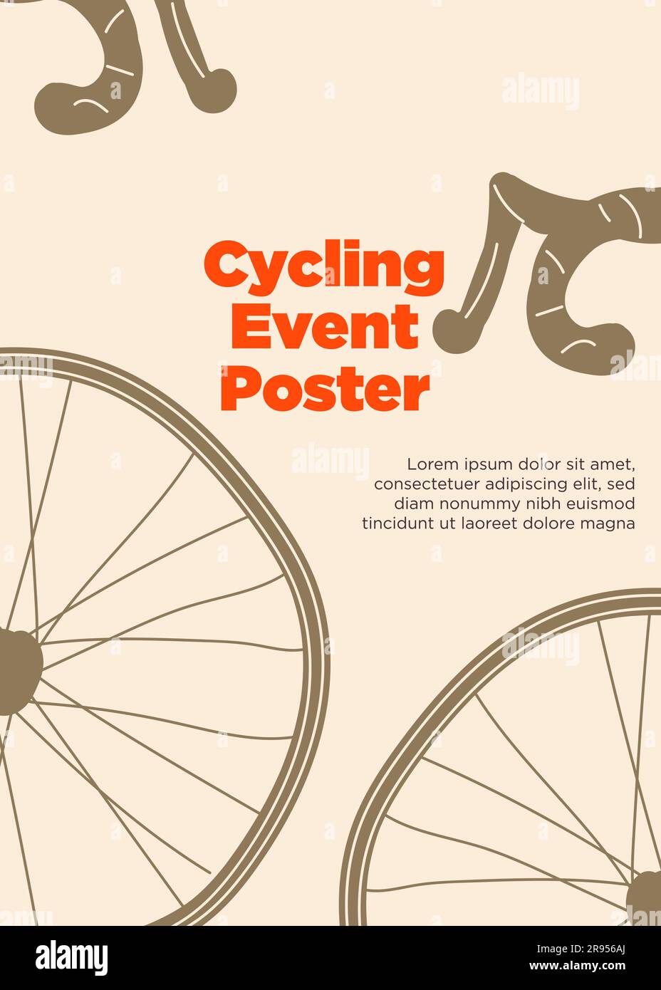 Vintage cycling race Stock Vector Images - Alamy