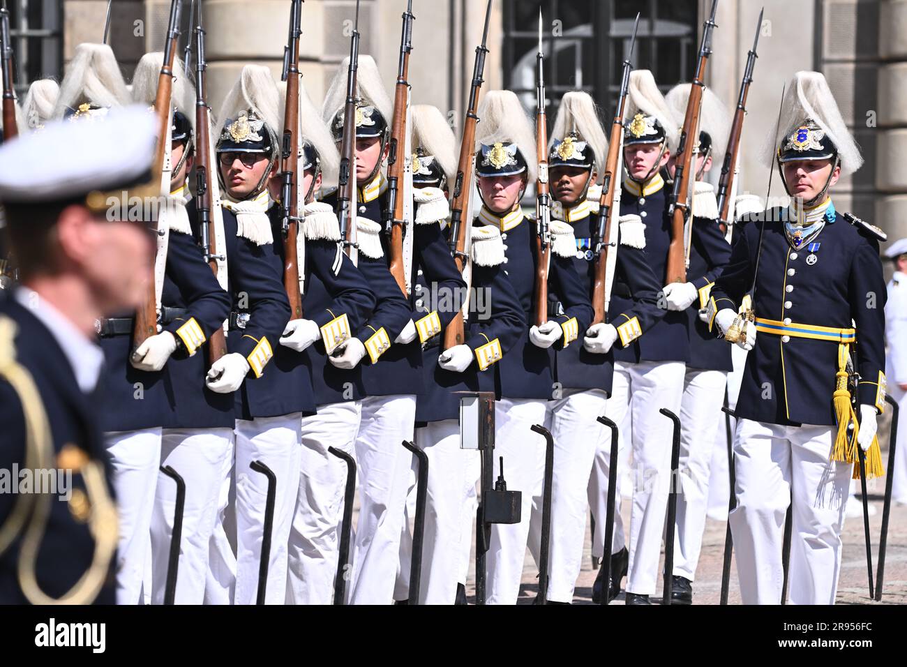Stockholm, Sweden. 24th June, 2023. Sweden celebrates 500 years of ...
