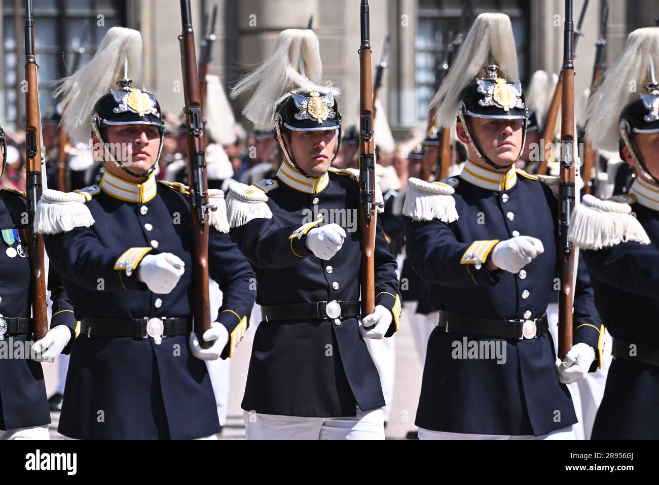 Stockholm, Sweden. 24th June, 2023. Sweden celebrates 500 years of ...