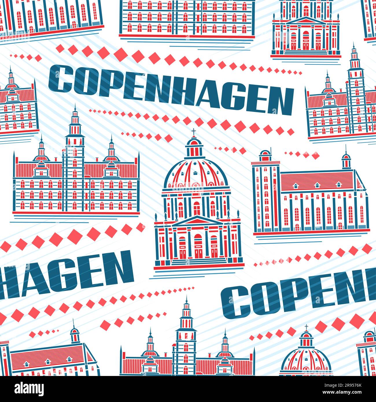 Copenhagen skyline Stock Vector Images - Alamy