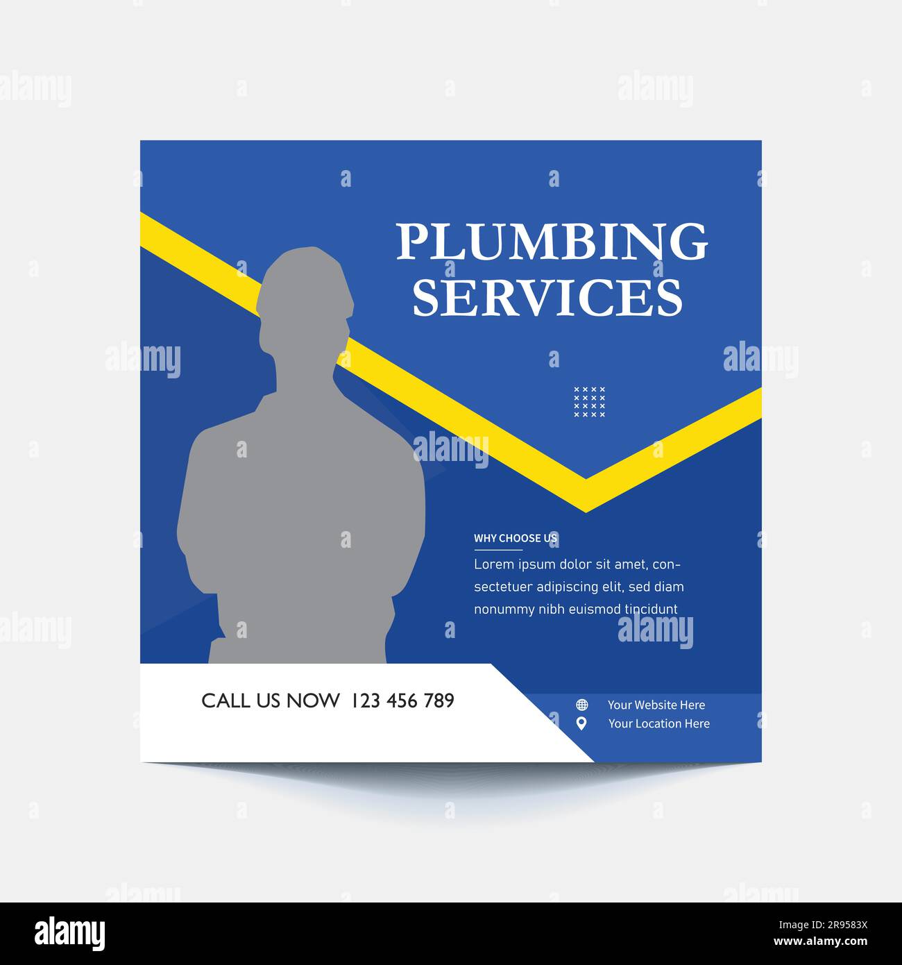 Plumbing service social media hi-res stock photography and images - Alamy