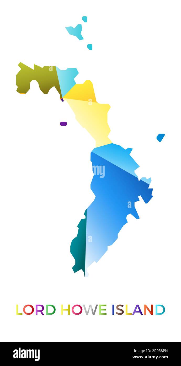 Island lord howe island map hi-res stock photography and images - Alamy