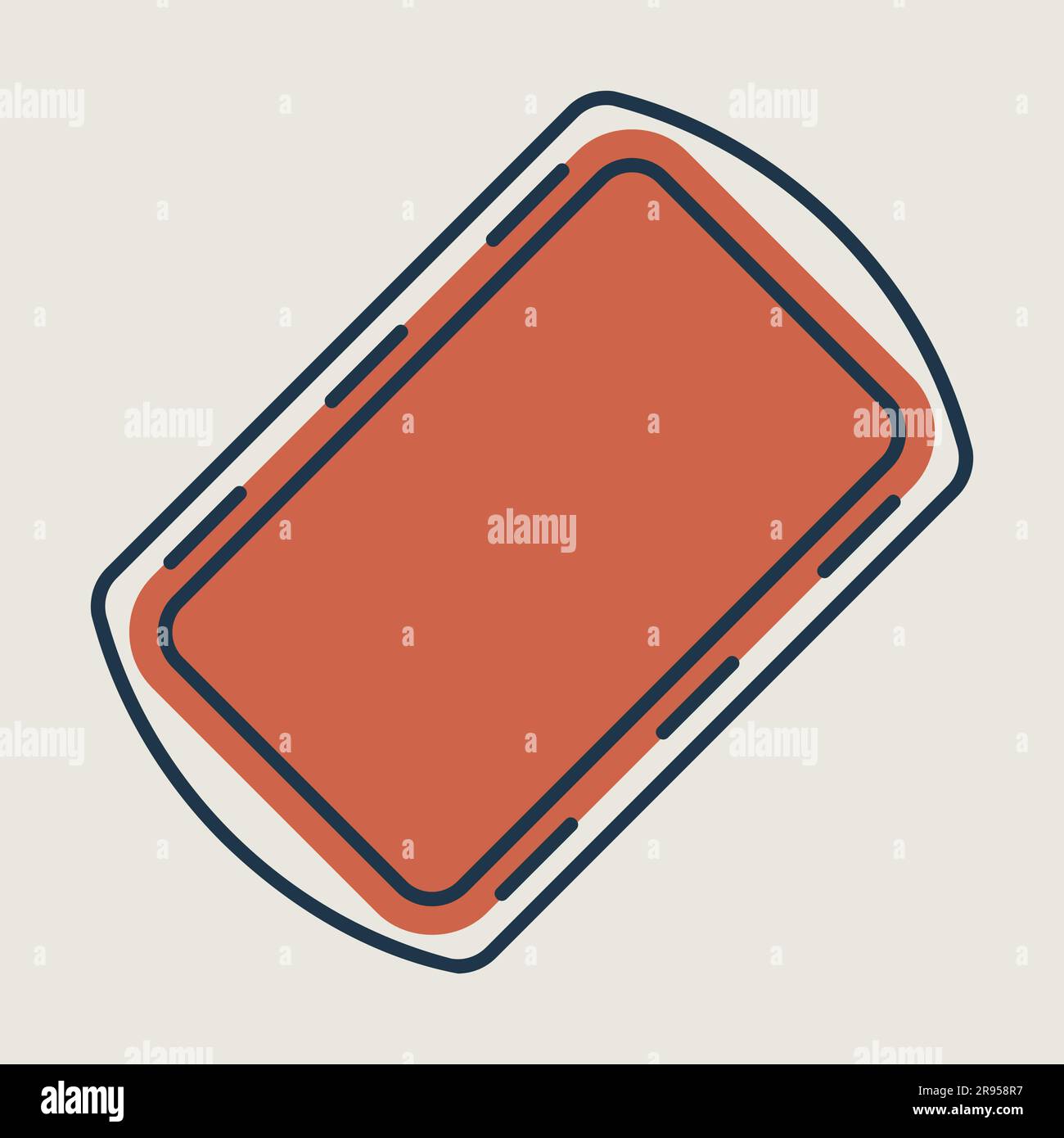 Empty oven tray Stock Vector Images - Alamy