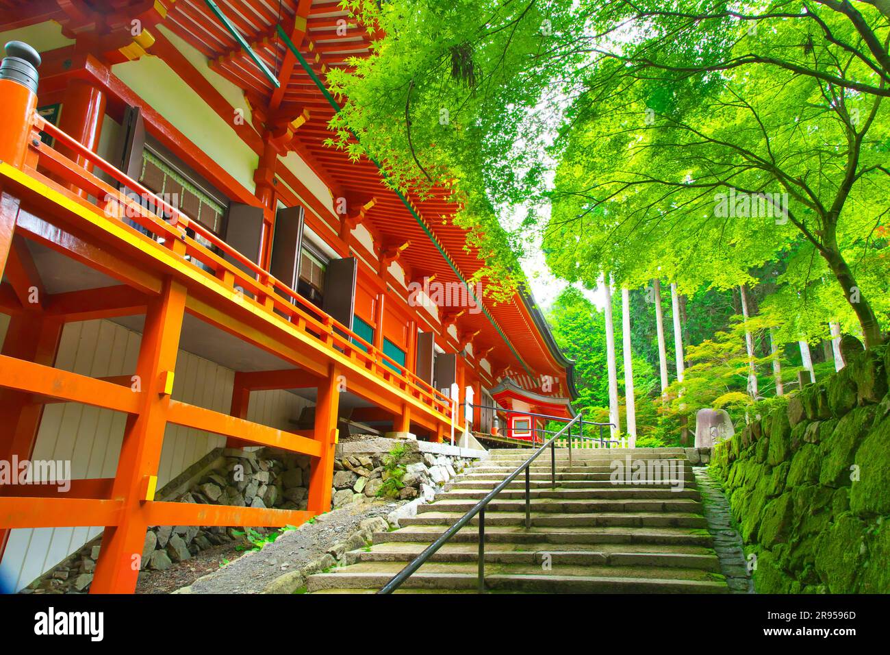 Yokogawa Chudo Hall of Enryaku-ji Temple Stock Photo - Alamy