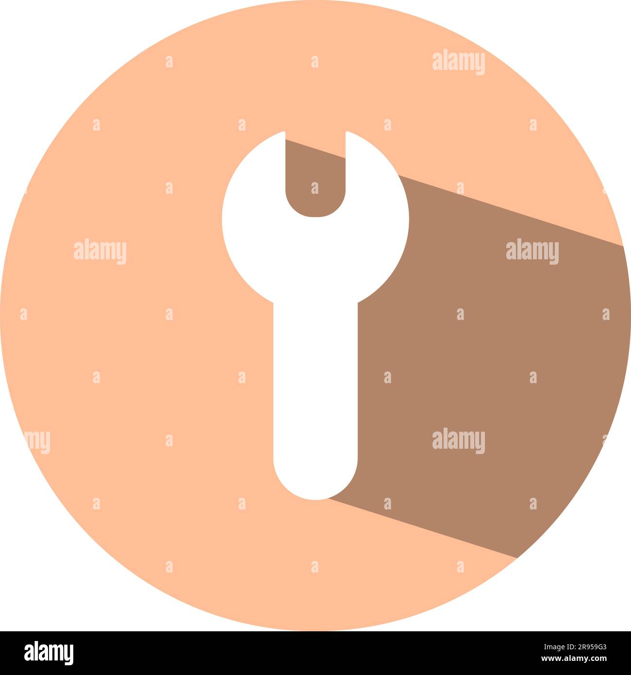 Setting icon vector, Tools, Cog, Gear Sign Isolated on white background ...