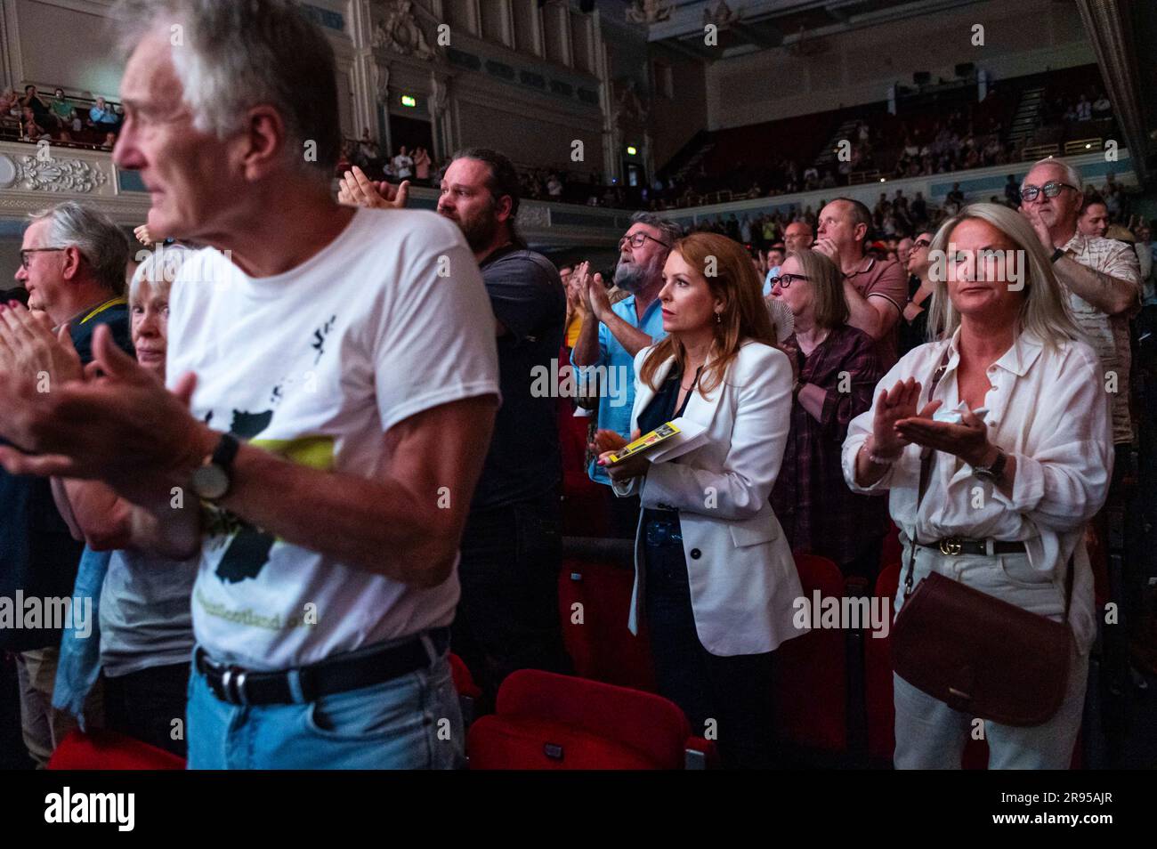 Dundee, UK. 24th June, 2023. Ash Regan attends with SNP members across ...