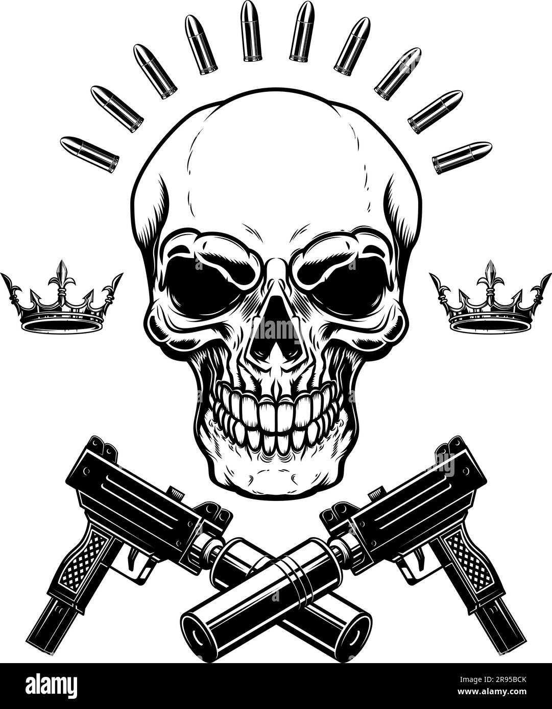 Crossed Assault Rifles Logo