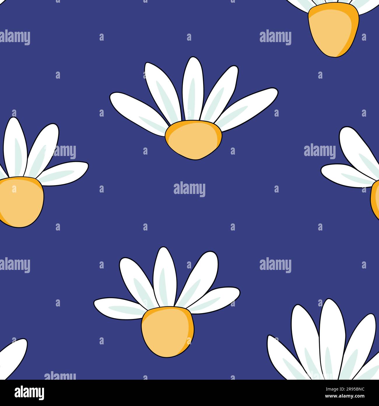 Seamless floral pattern based on traditional folk art ornaments ...