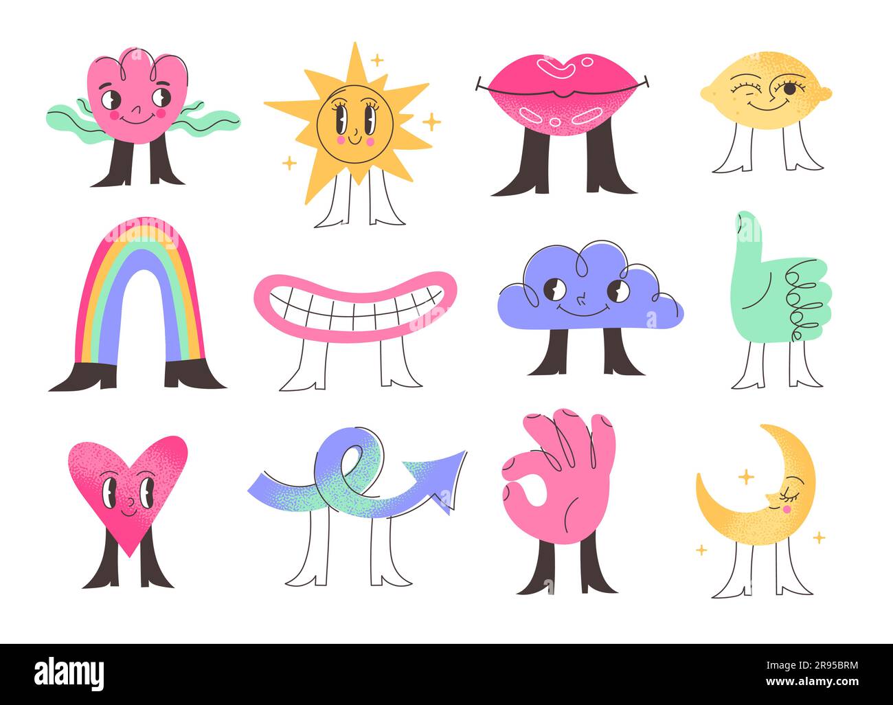 Thumb face drawn Stock Vector Images - Alamy