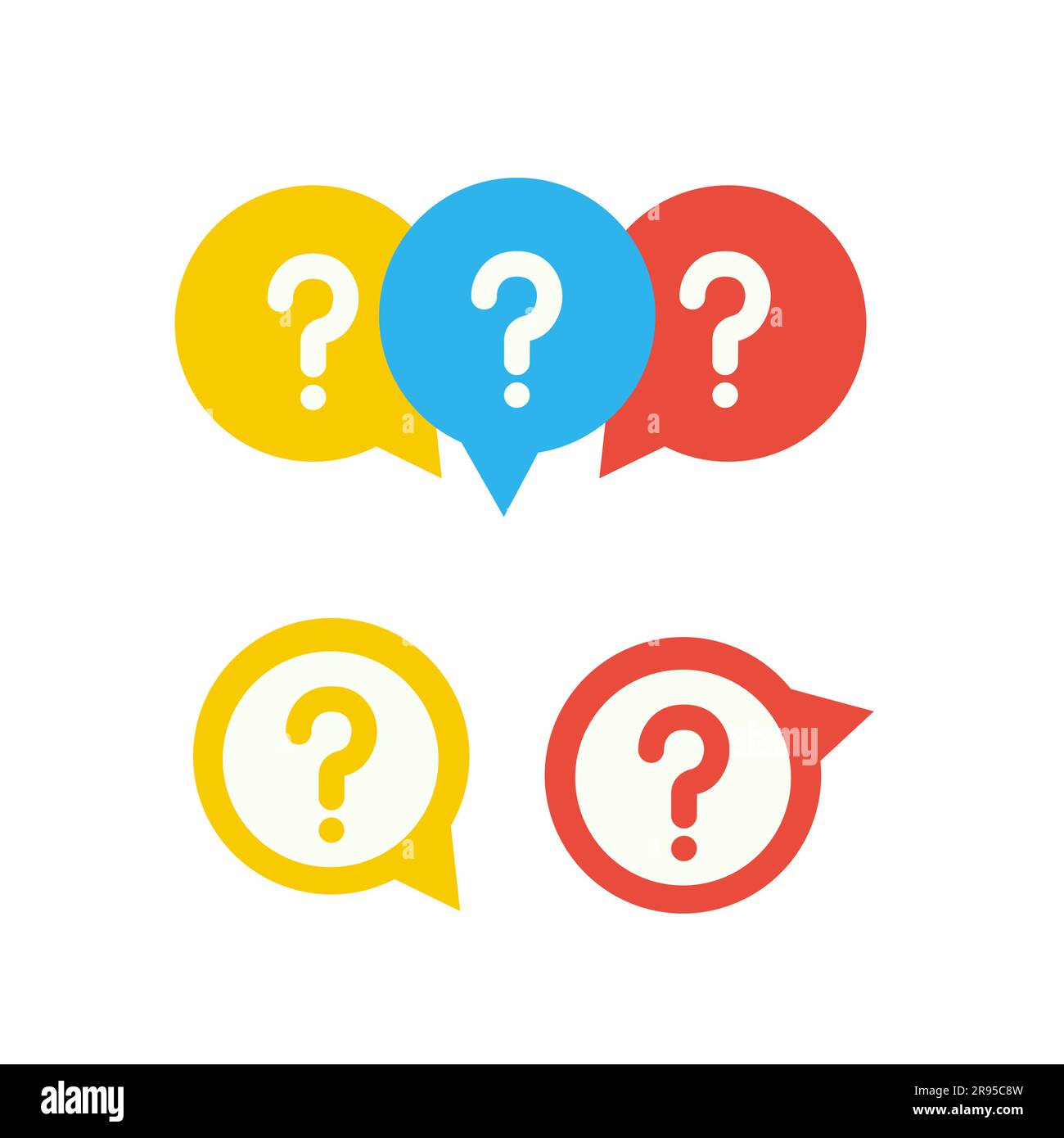 Question box background Stock Vector Images - Alamy