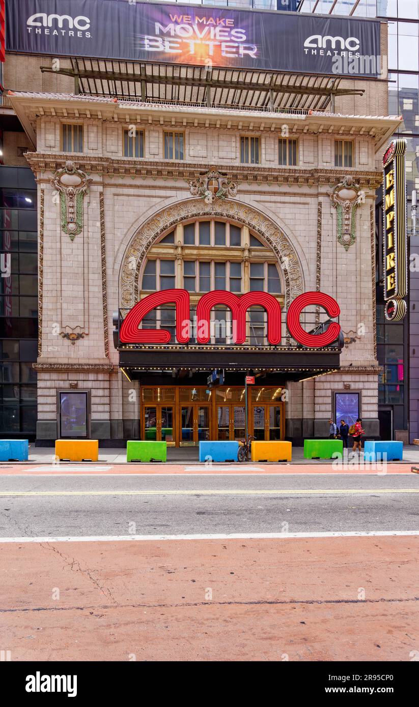 AMC Empire 25 is a former Broadway theater and burlesque house, moved ...