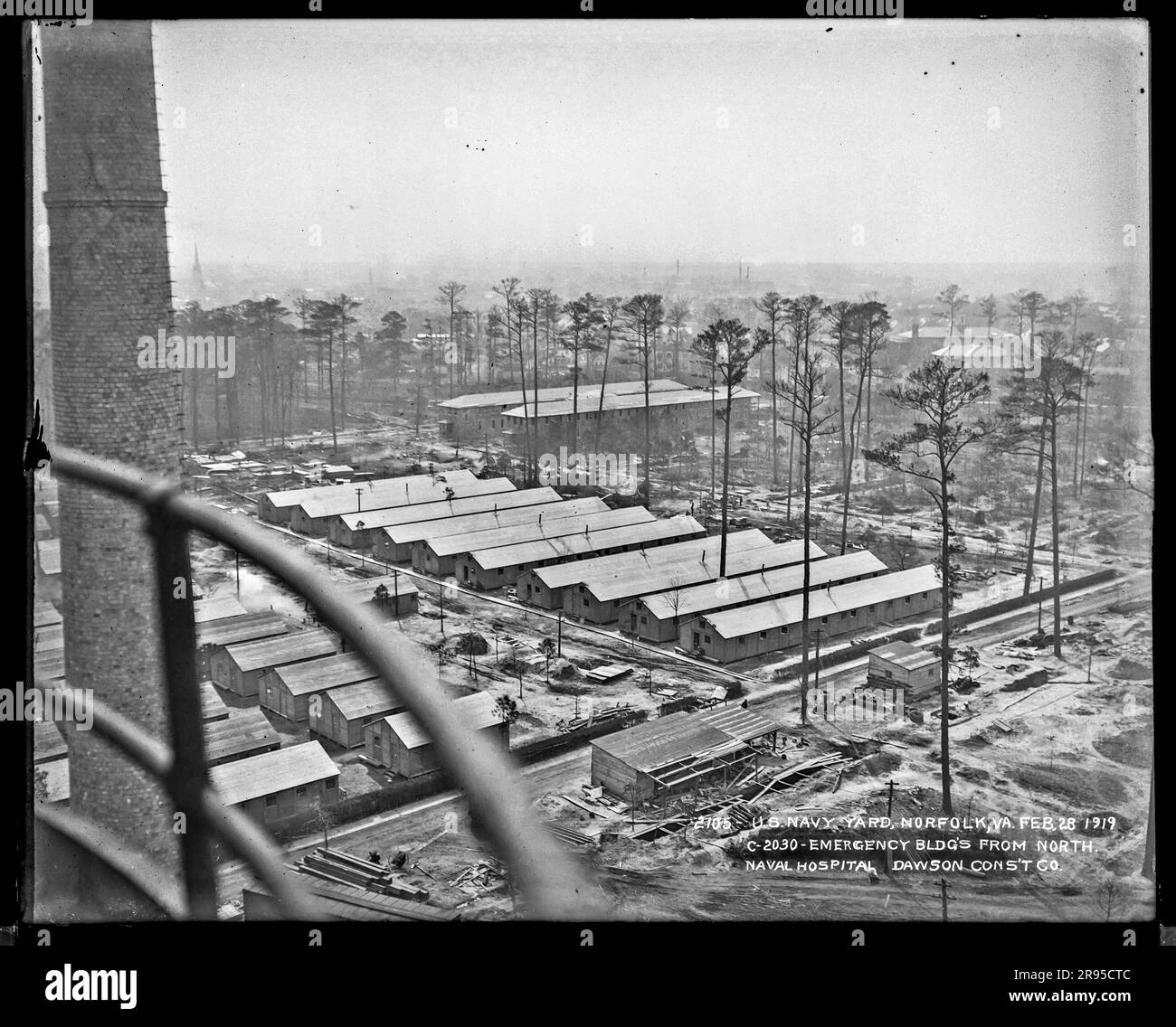 Historic photographs of the Norfolk Naval shipyard located in the Fifth ...
