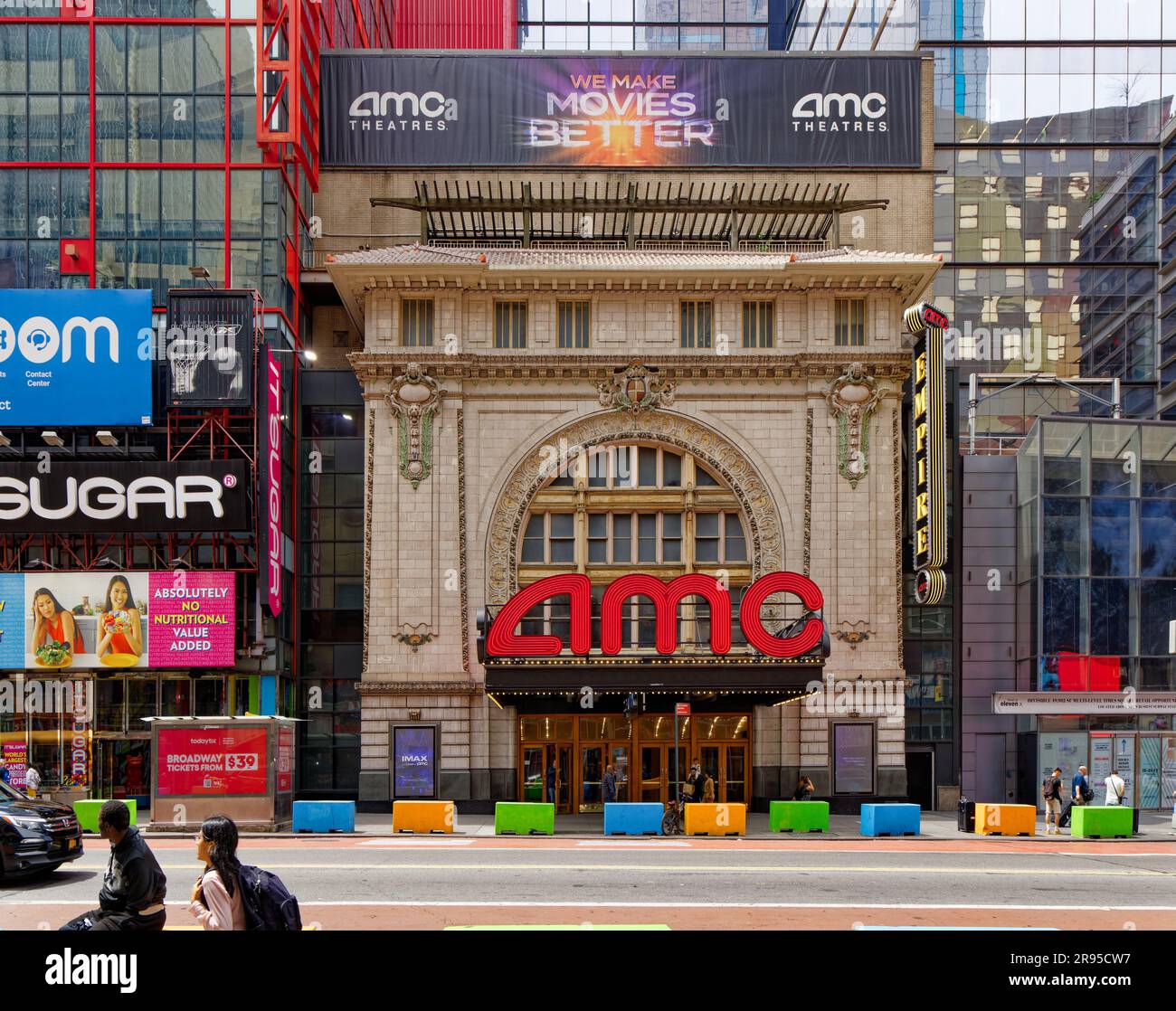 AMC Empire 25 is a former Broadway theater and burlesque house, moved ...