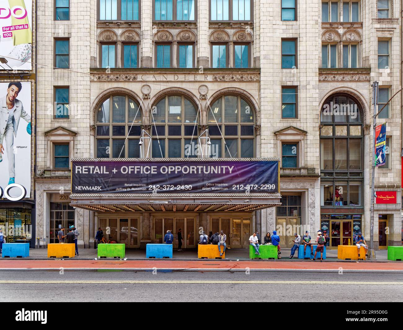 Candler Building, an historic office skyscraper built in 1912, had its ...