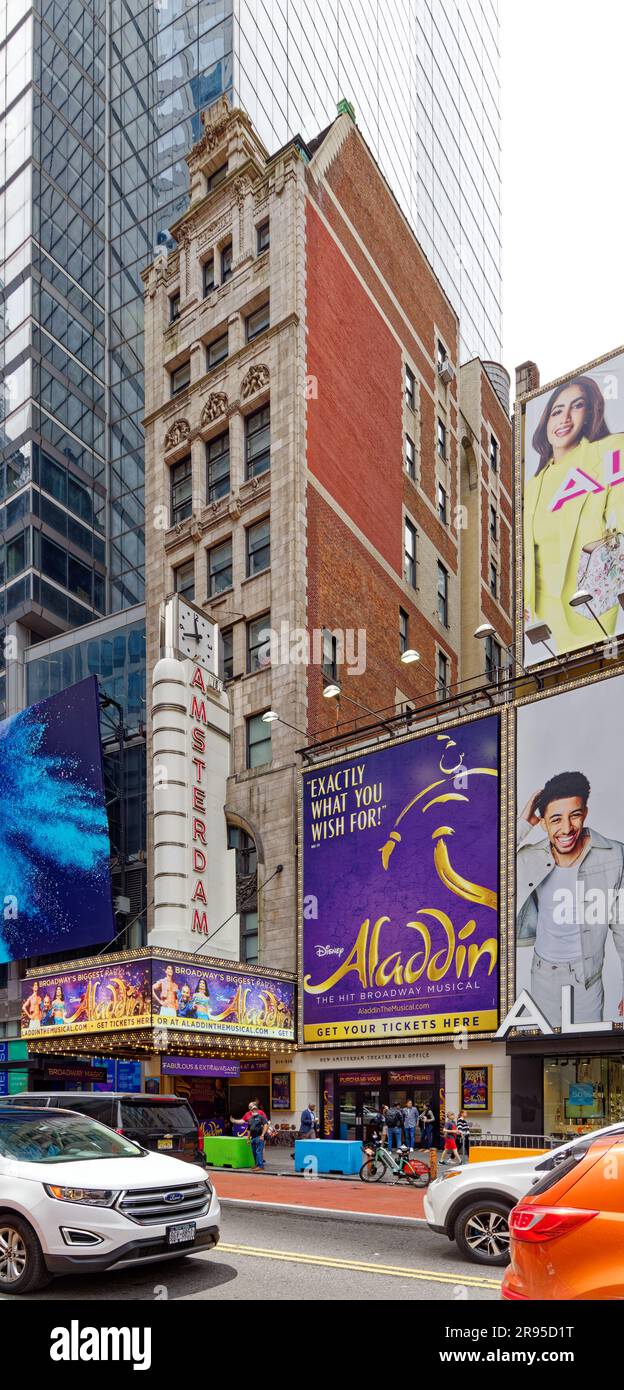 New Amsterdam Theatre, built in 1903 as one of the first Broadway ...