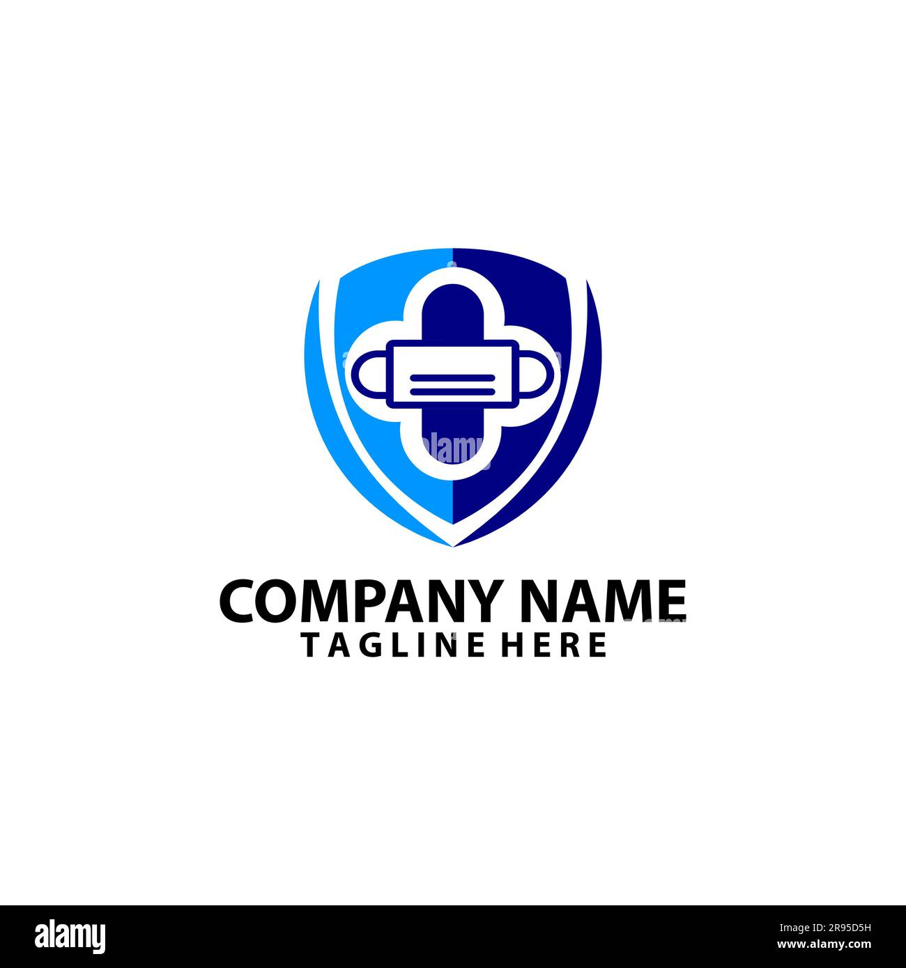 mask protection logo design vector Stock Vector Image & Art - Alamy