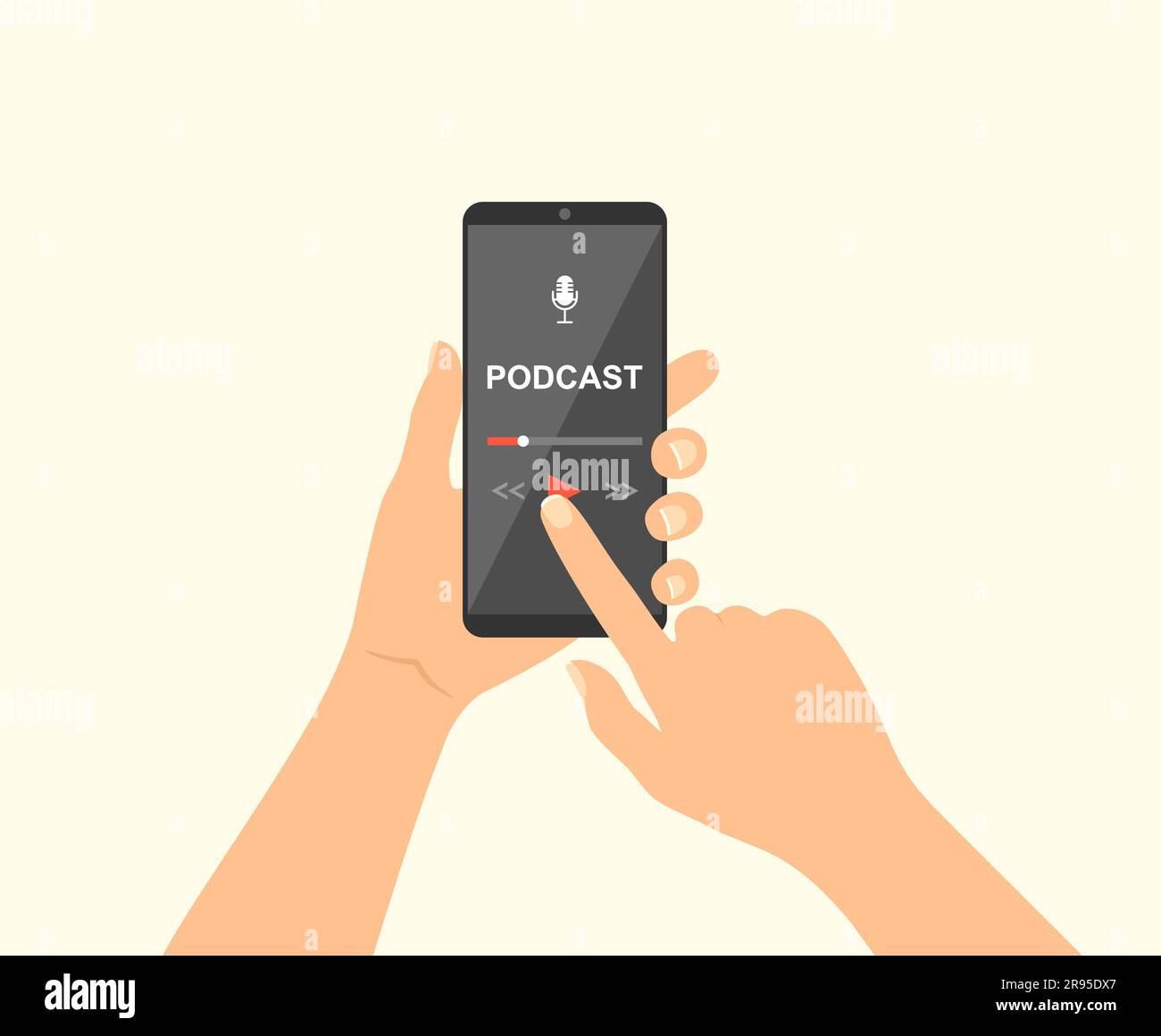 Mobile podcast hi-res stock photography and images - Alamy