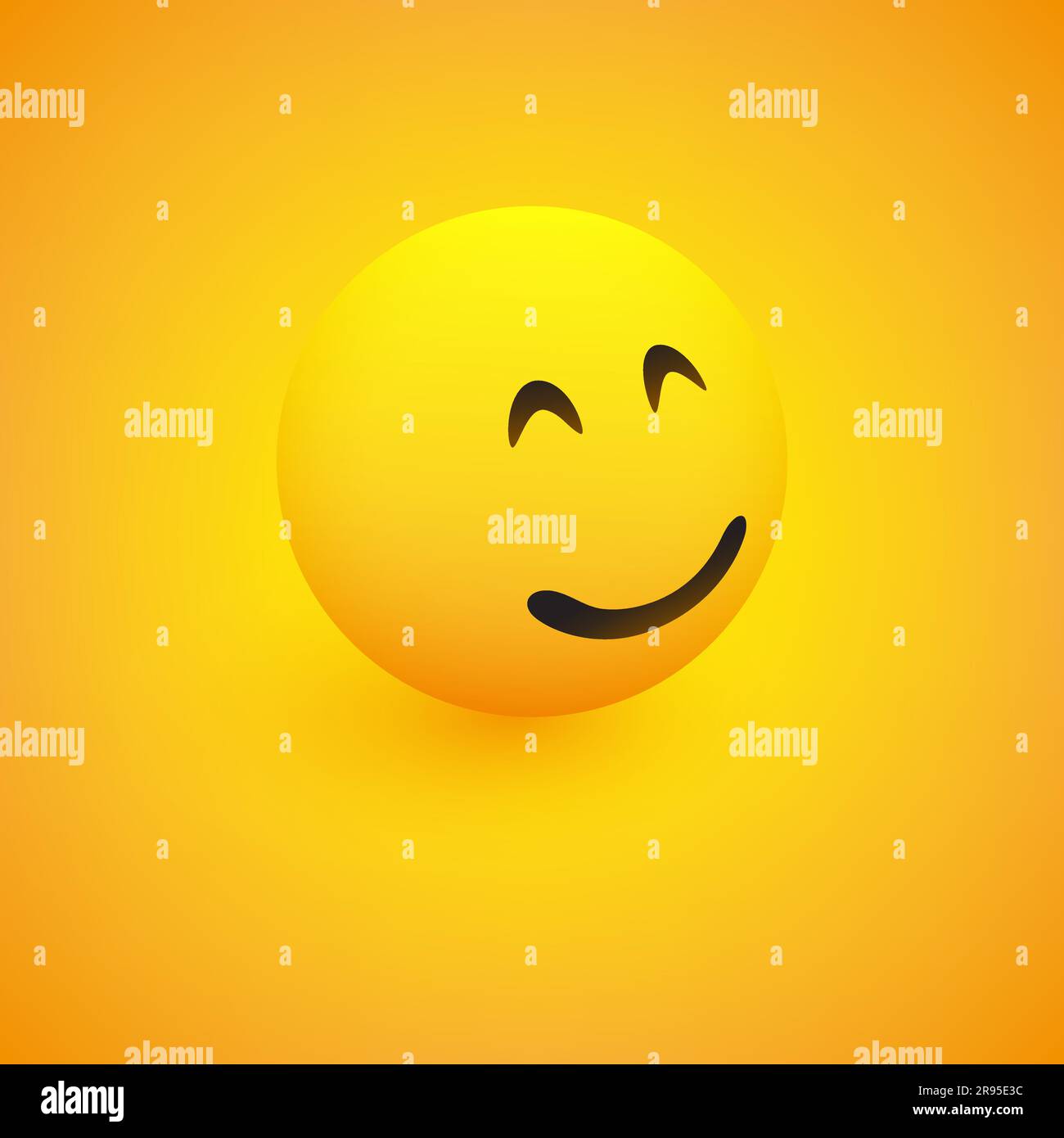 Side eye face emoticon icon hi-res stock photography and images - Alamy