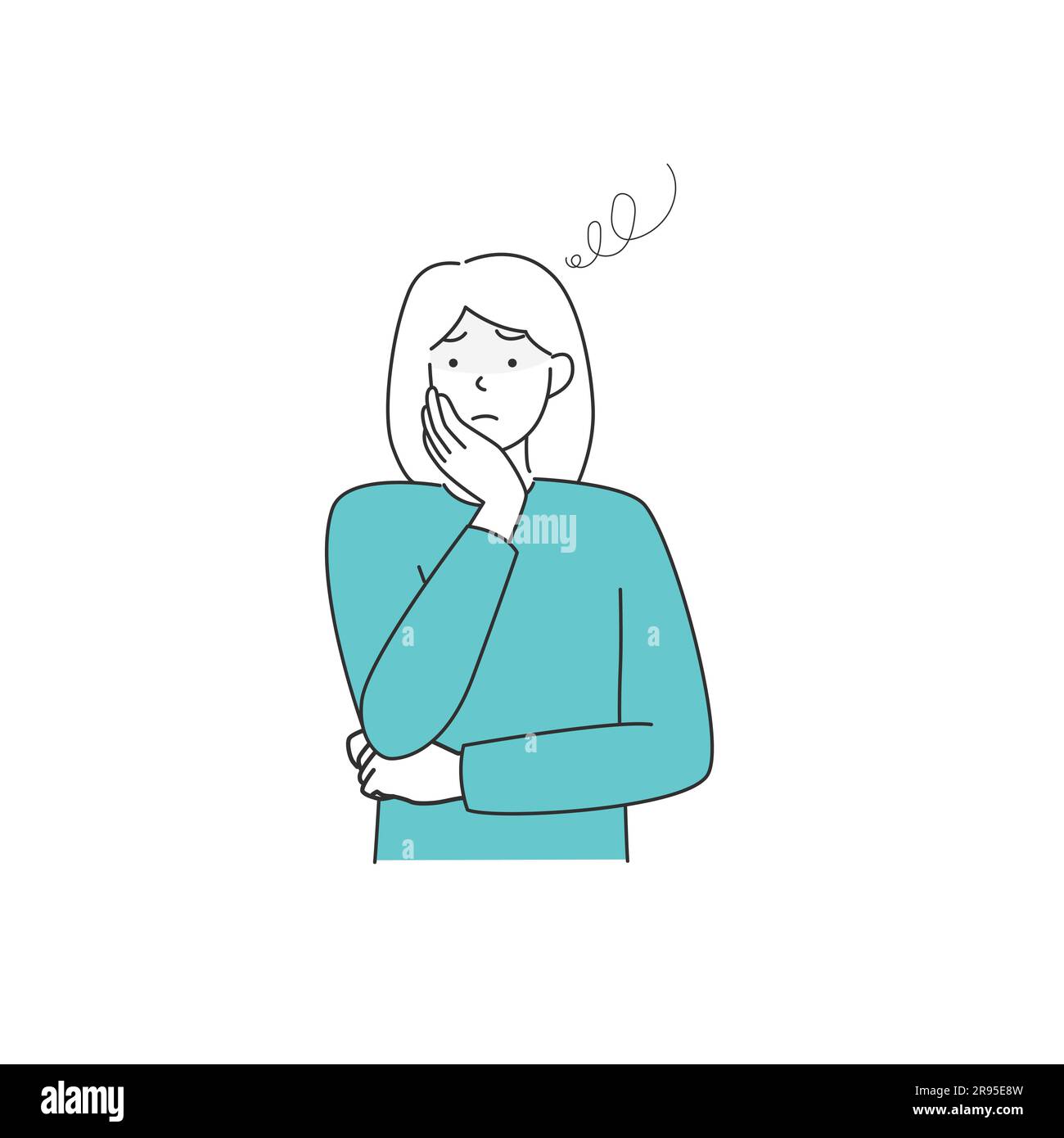 Feeling worried and frustration concept. Young irritated frustrated ...