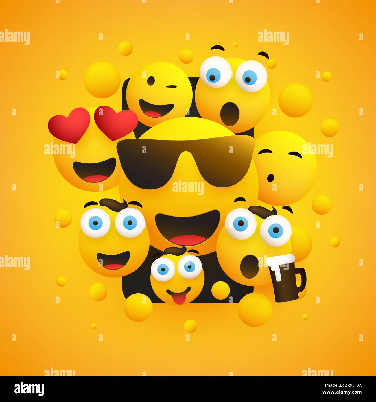 Emoji software Stock Vector Images - Alamy