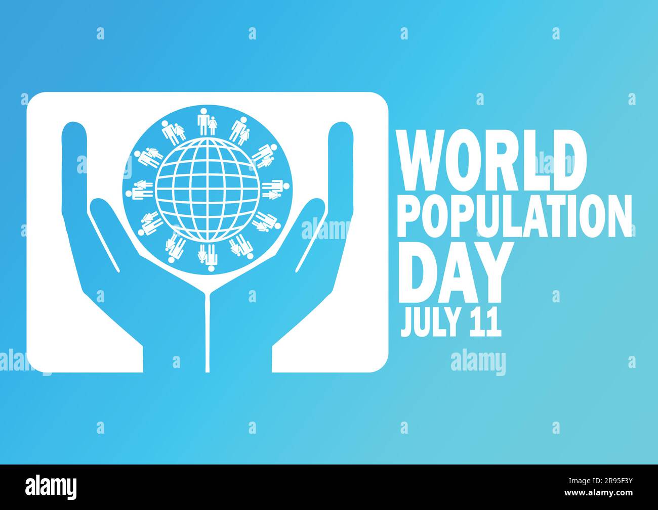 World Population Day Vector illustration. July 11. Holiday concept ...