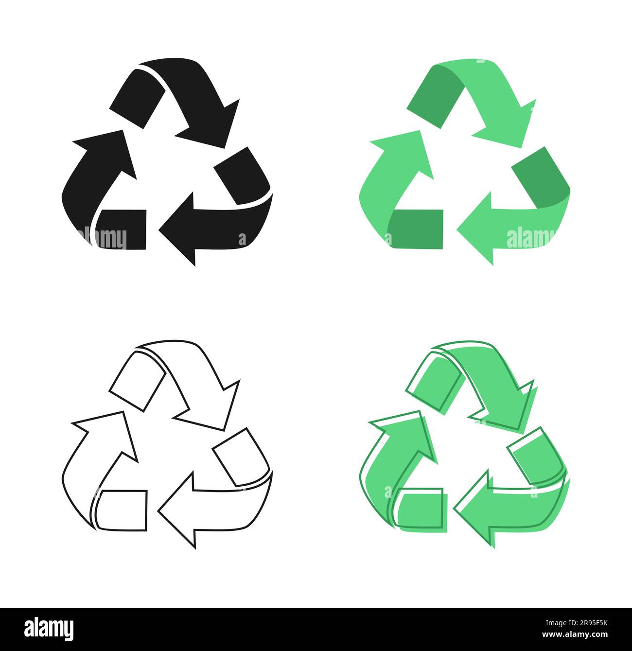 Green arrow icon on black Stock Vector Images - Alamy