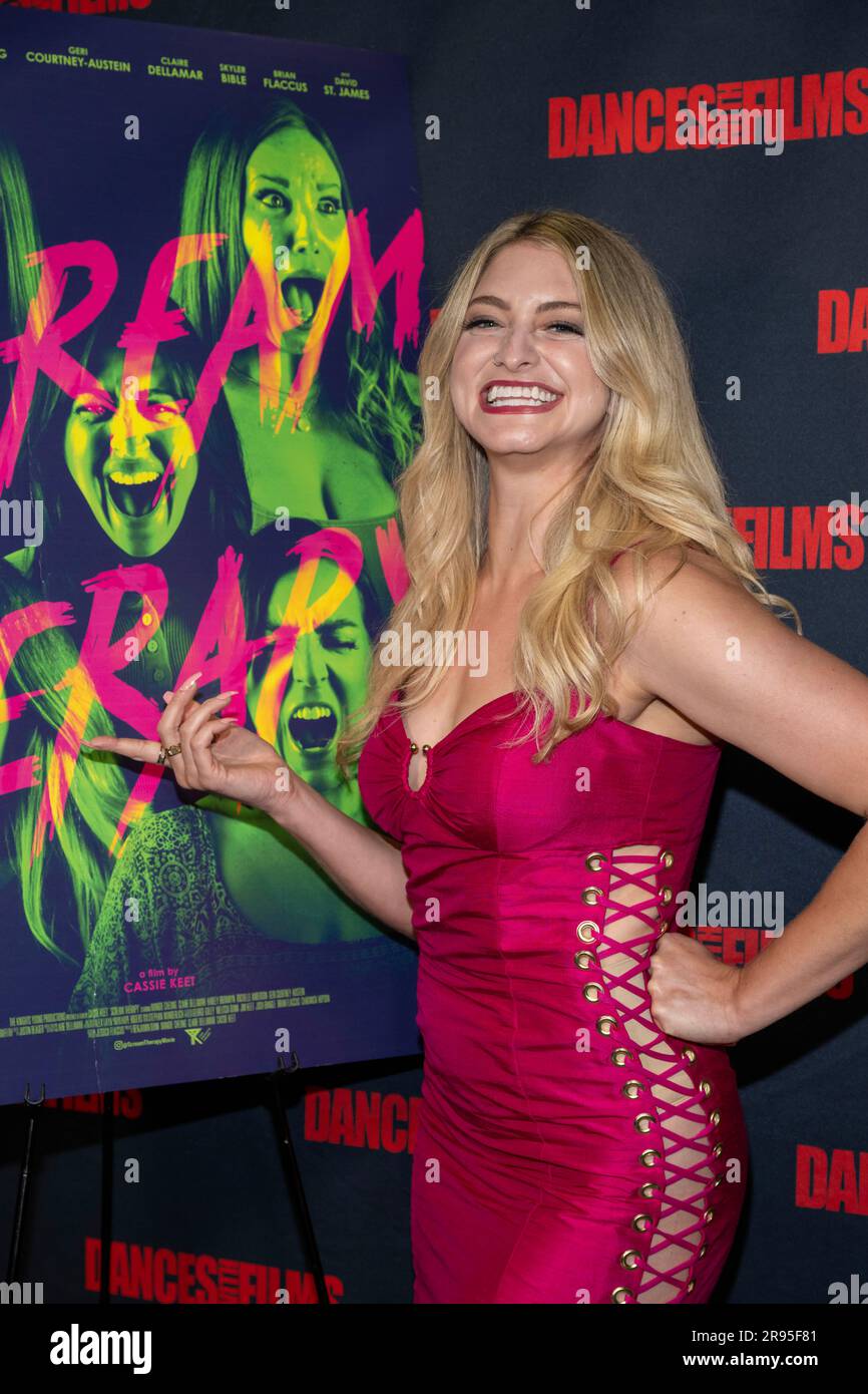 Los Angeles, USA. 23rd June, 2023. Actress Geri Courtney-Austein ...