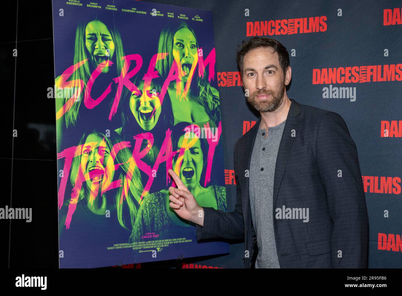 Los Angeles, USA. 23rd June, 2023. Associate Producer Alex Raines ...