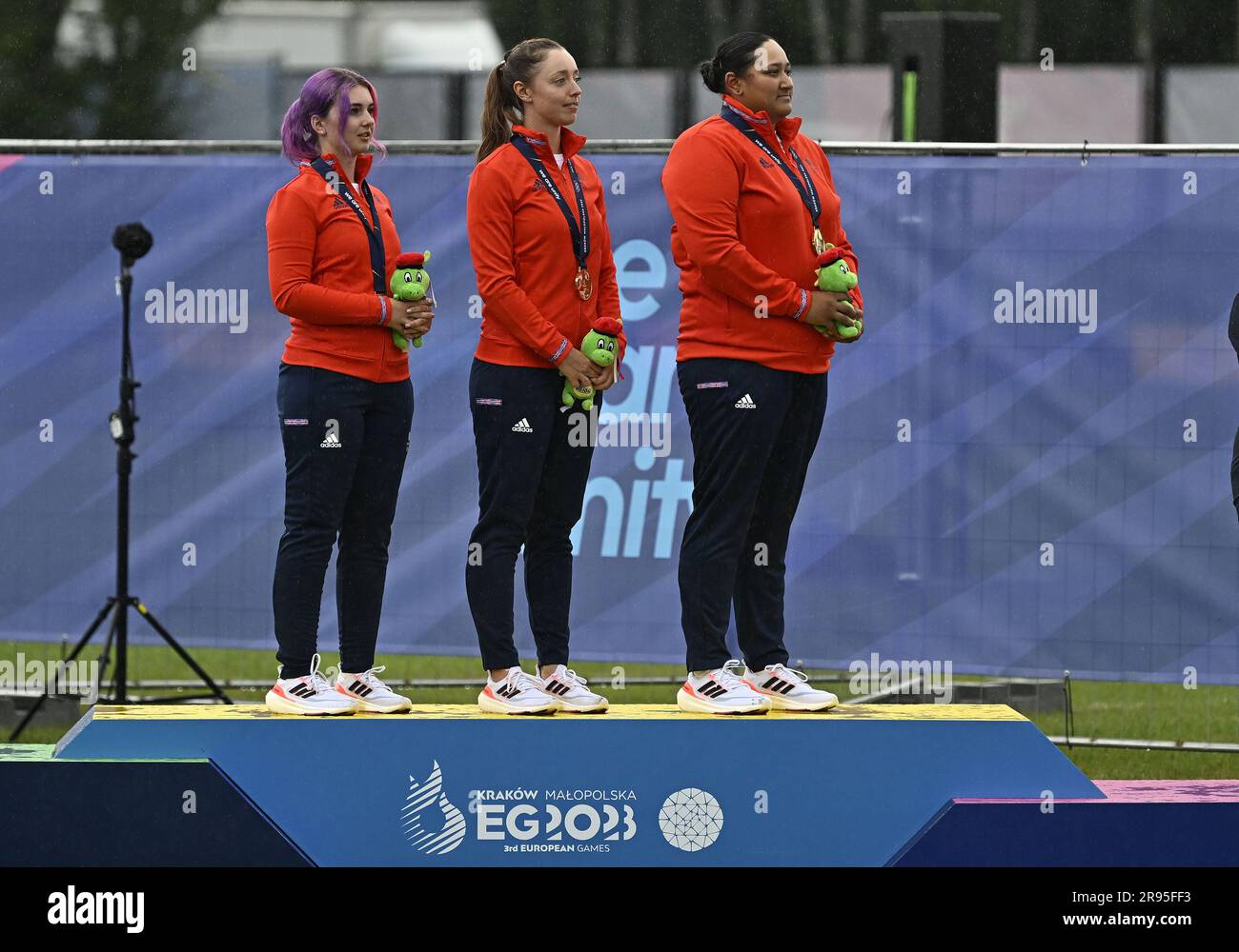 Plaszowianka archery park hi-res stock photography and images - Alamy