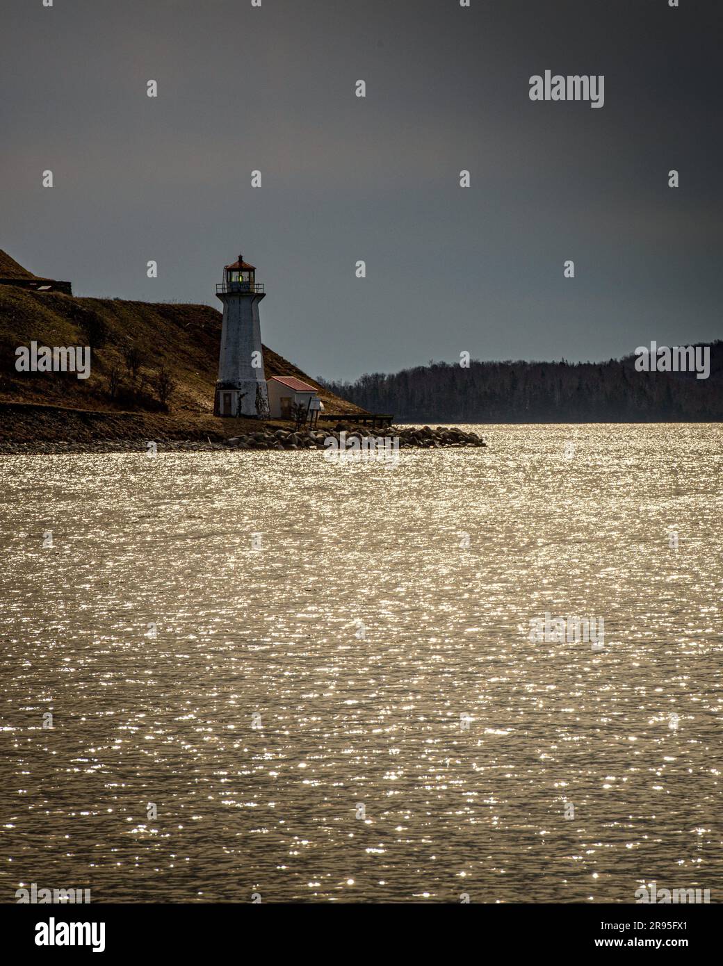 A stunning image of a lighthouse in Halifax Harbourfront, Georges ...