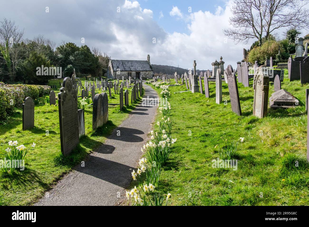 Church Island , Anglesey in Spring Stock Photo - Alamy