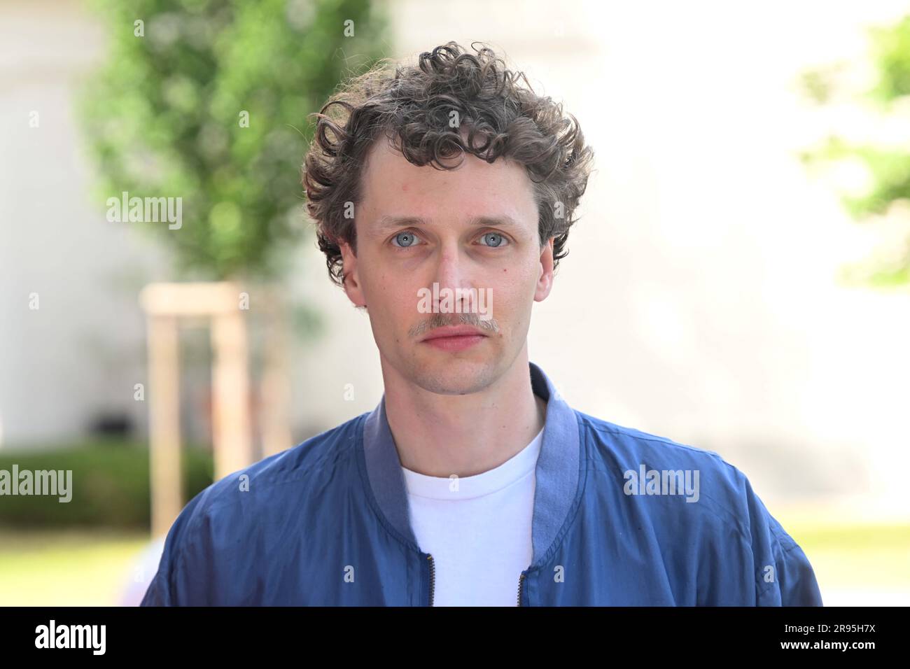 Munich, Germany. 24th June, 2023. Actor Julius Feldmeier stands in ...