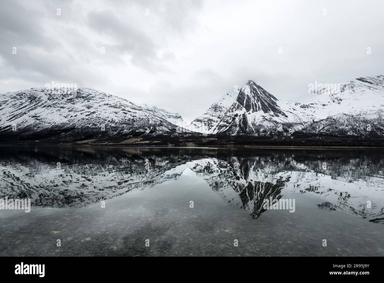 Balsfjord, Nordkjosbotn Norwegen Stock Photo - Alamy