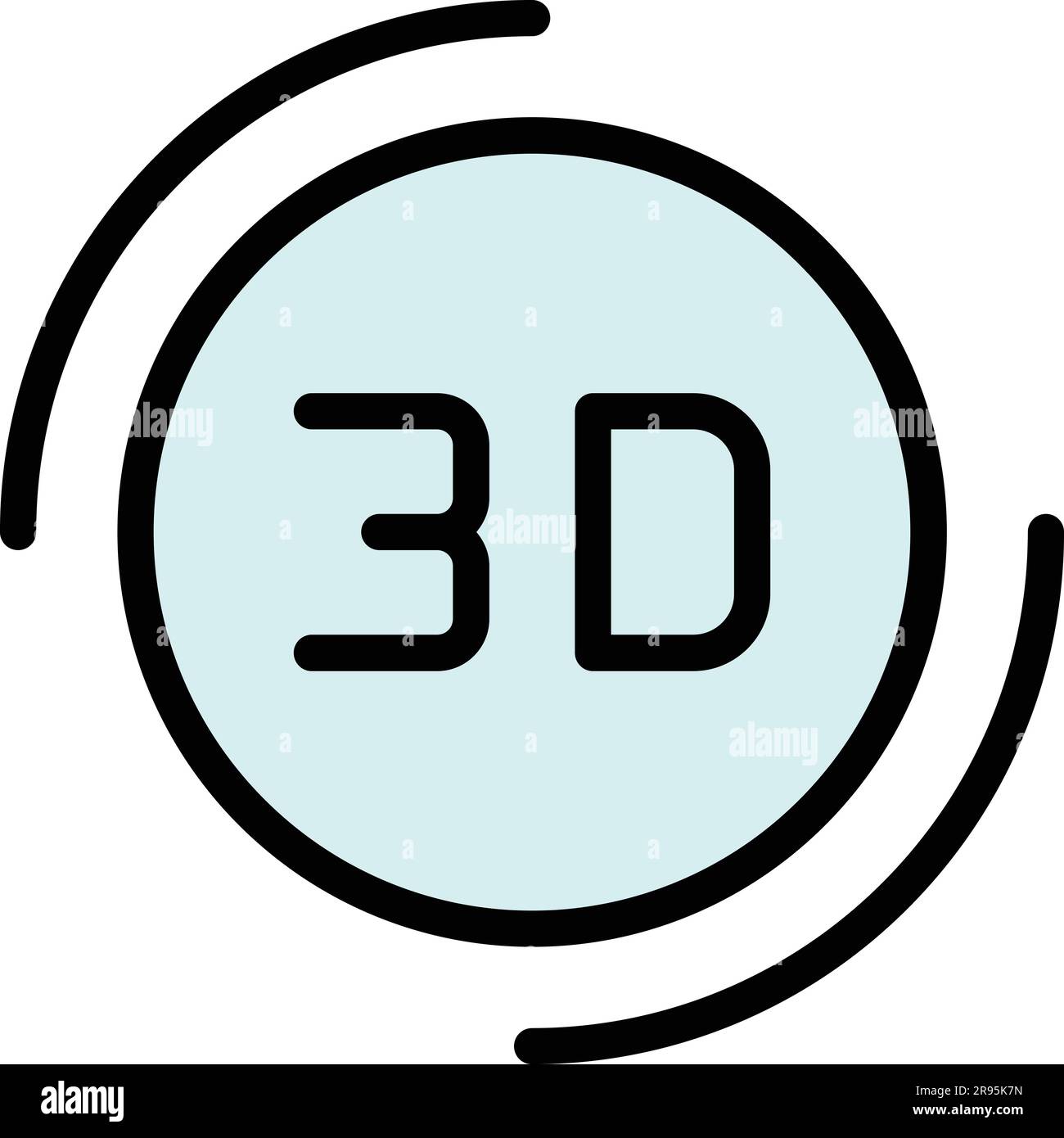 3d visualization icon. Outline 3d visualization vector icon for web ... 3d visualization icon. Outline 3d visualization vector icon for web ...