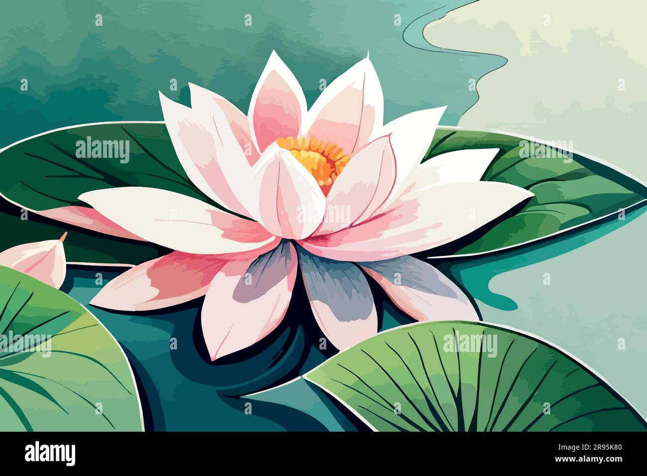 Japanese Lotus Flowers Drawings