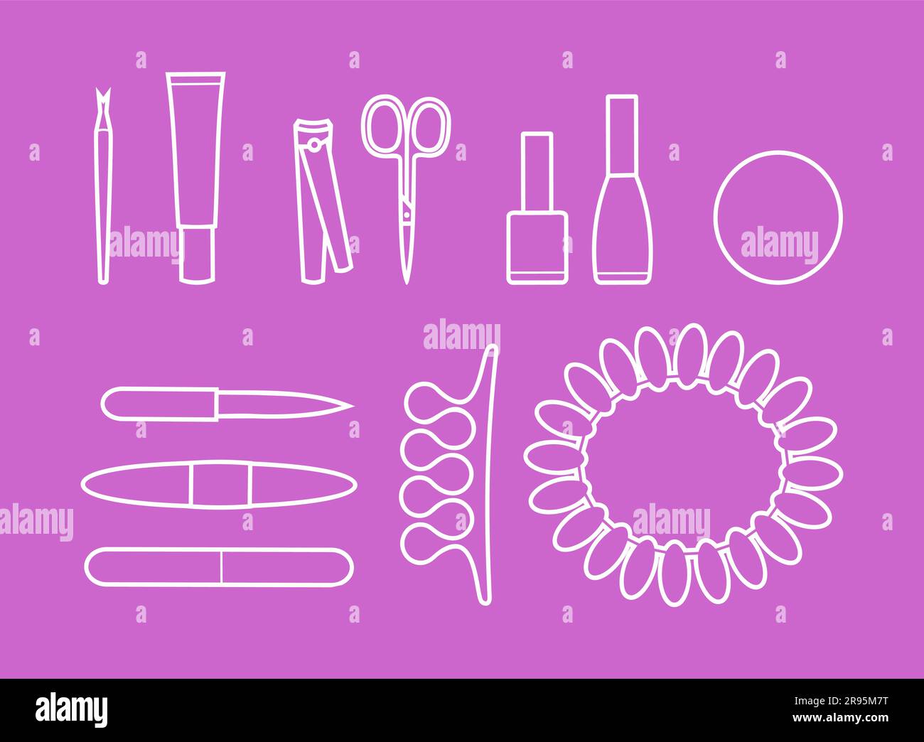 Polish tool icon outline hi-res stock photography and images - Alamy