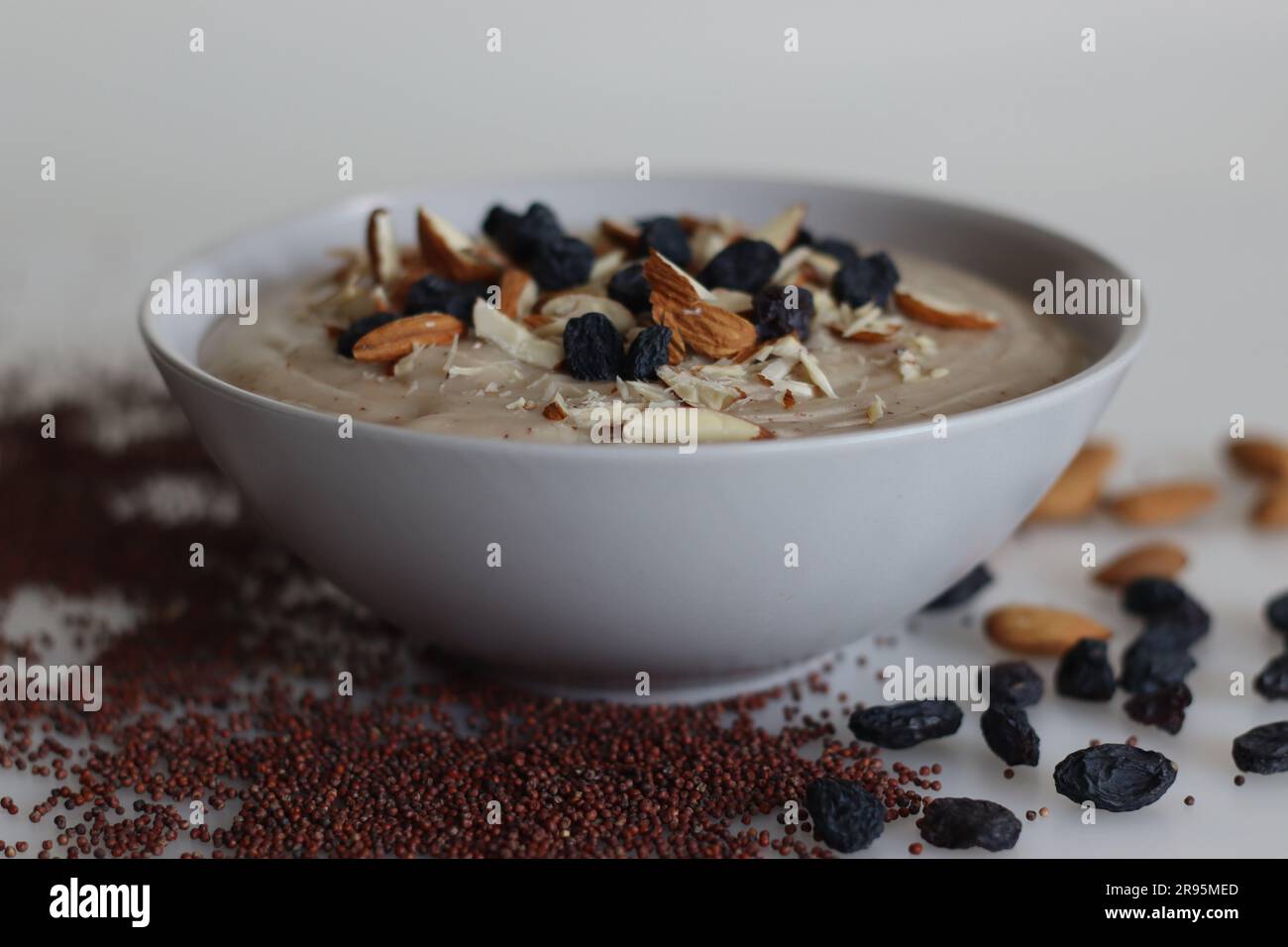 Whole ragi porridge hi-res stock photography and images - Alamy